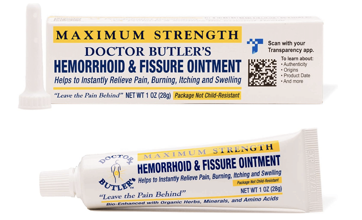 Preperation-H vs. Doctor Butlers Cream for Hemorrhoid Relief: Which Is ...